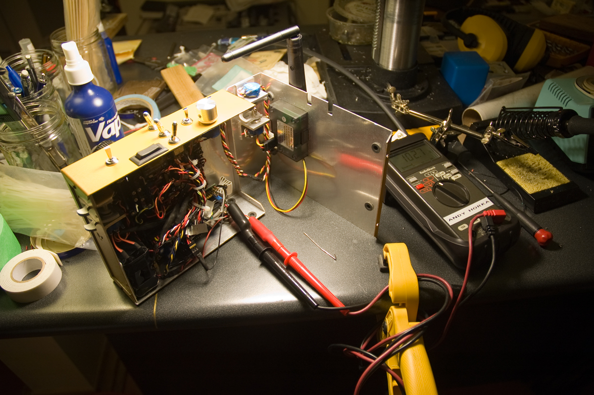 Andy's Rec Room R/C: The Kraft Single Stick is Complete!