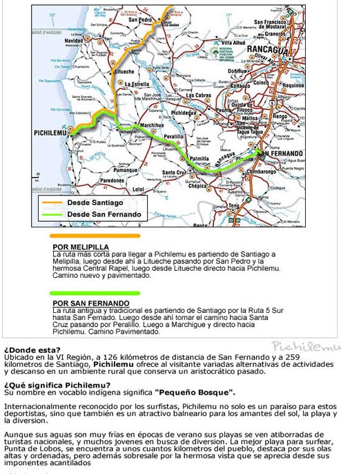 .: Como Llegar a Pichilemu