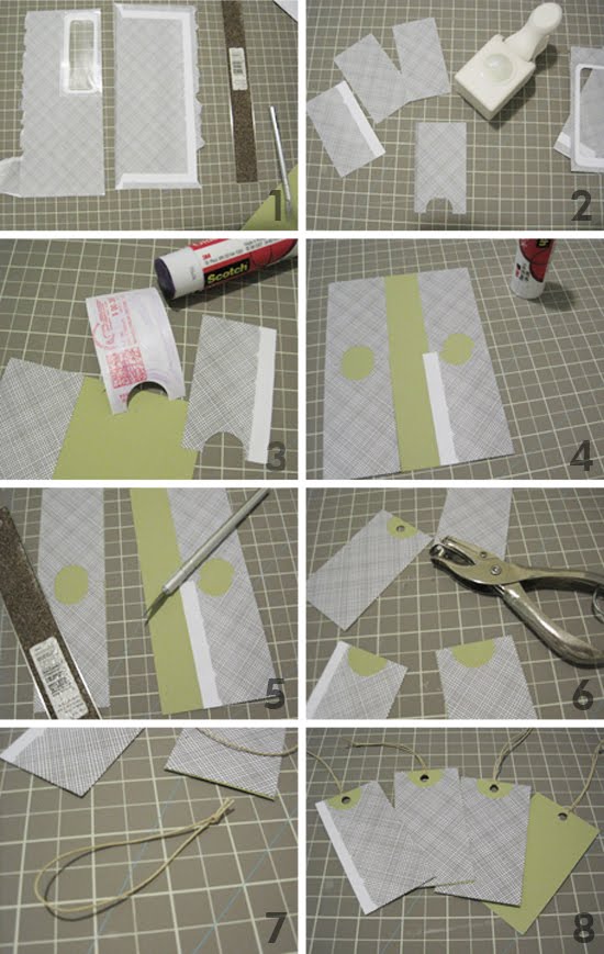 Simple Te Design Blog: DIY - bag tags