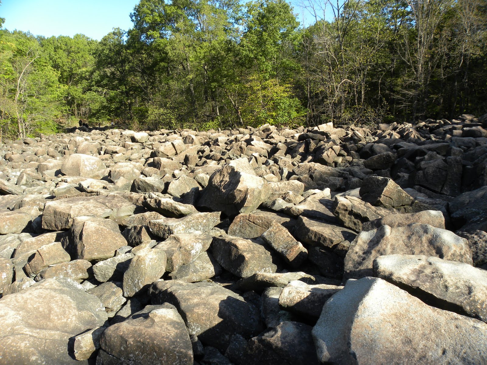 Kathy's Travels: Ringing Rocks Park, Bucks County PA