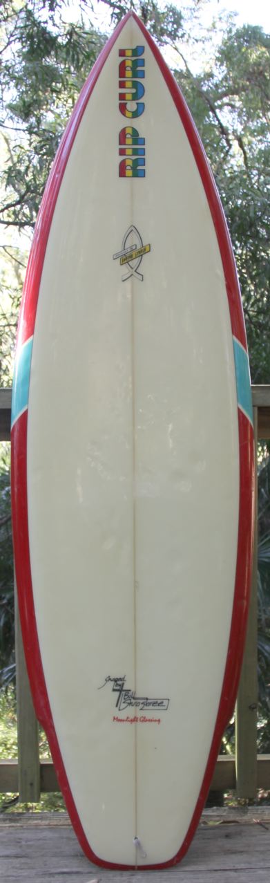 : Board Collector: 80's U.S Rip Curl thruster....