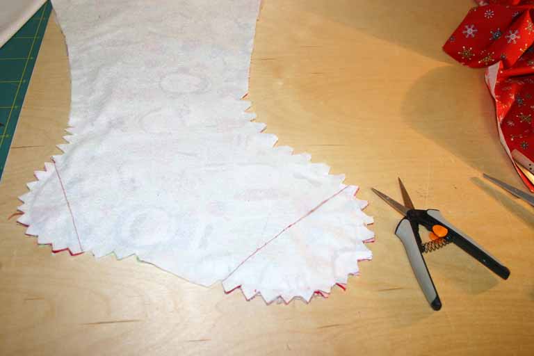 Seamzine: Season No 1. Free Sewing Pattern - Christmas Stocking