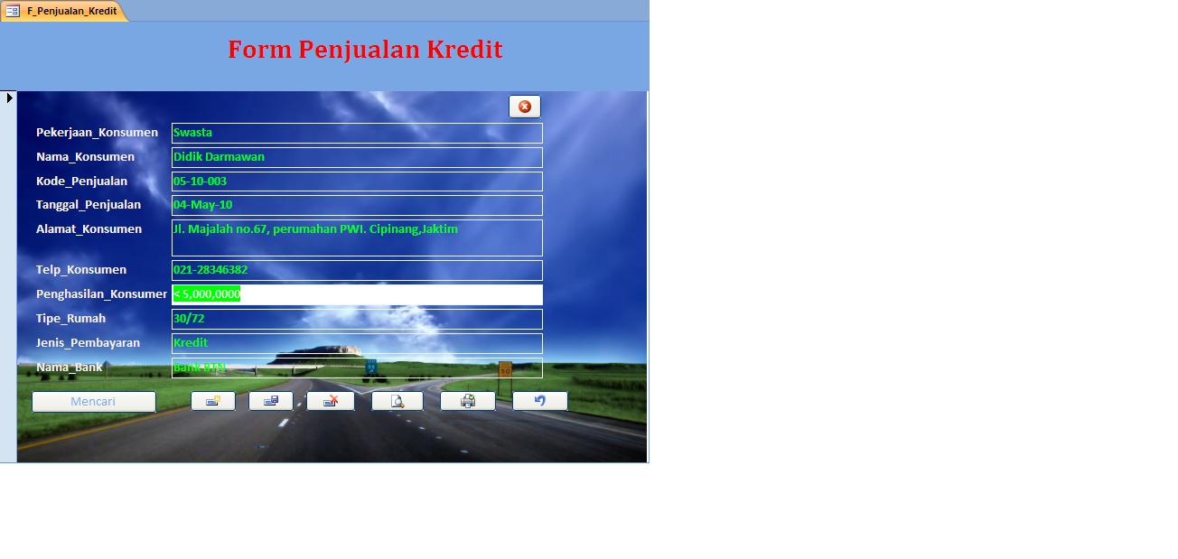 Angga Novaga.H: “ Sistem Informasi Manajemen Property Pada PT.Riscon ...