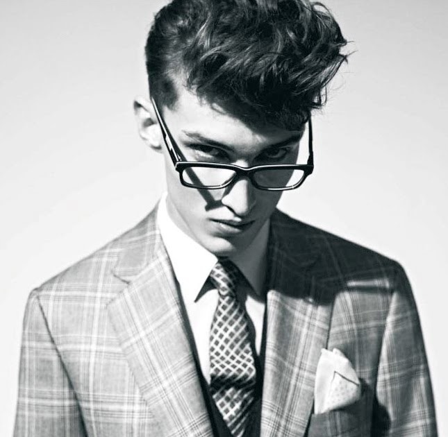 Guys With Glasses Suit And Tie