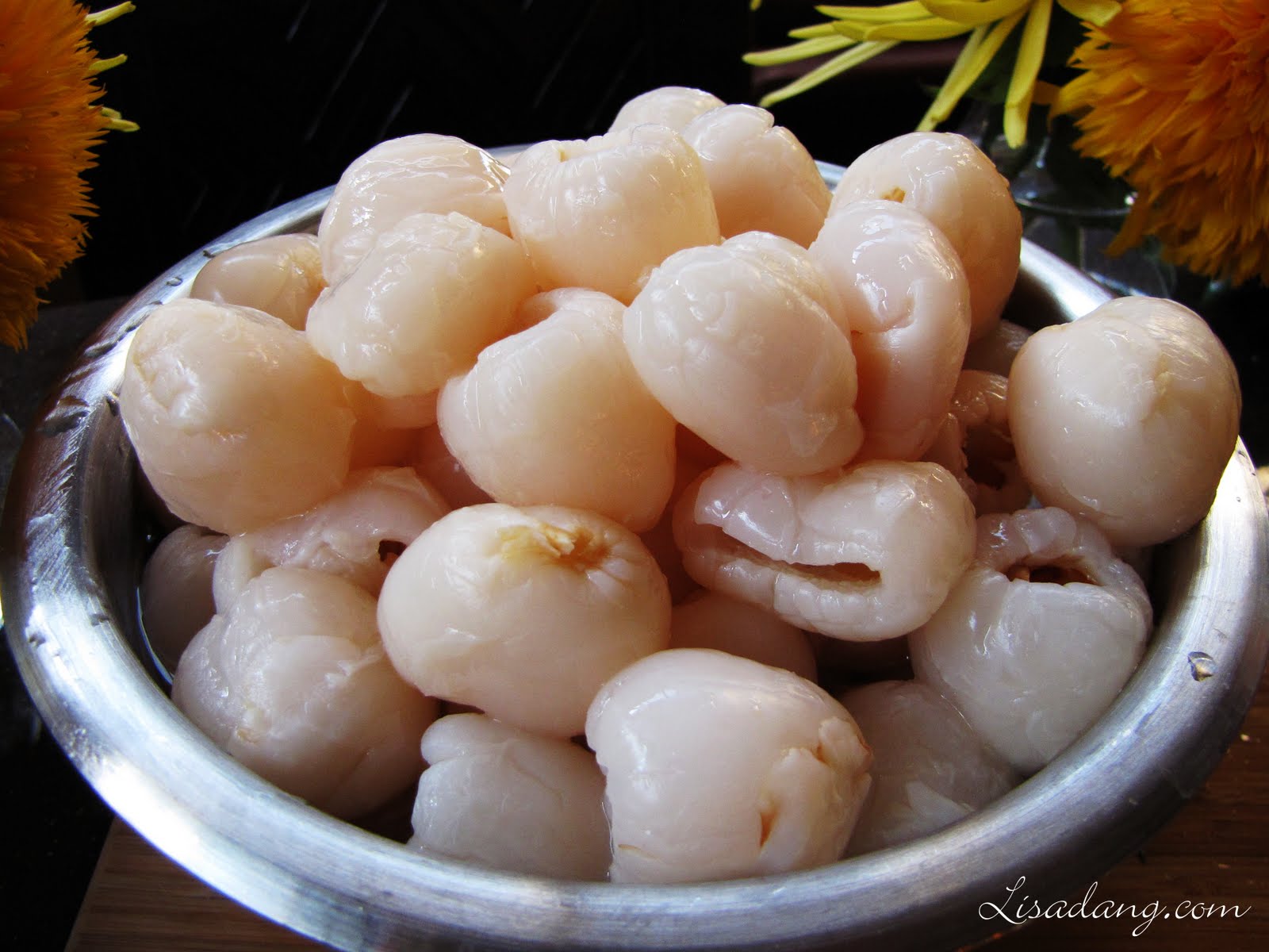 Dang It Delicious: Fruity Berry Lychee Salad