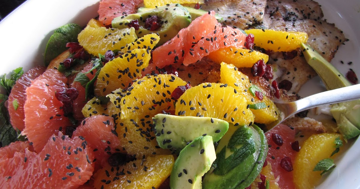 Dang It Delicious: Minty Citrus Relish over Seared Tilapia - awesome ...