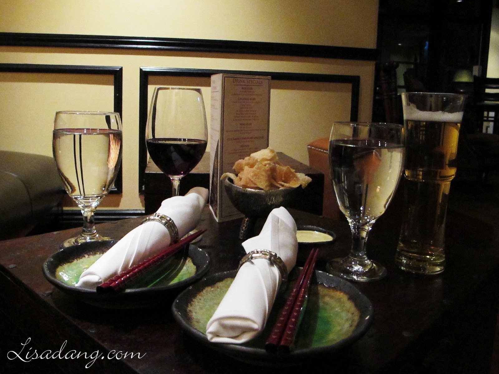 Dang It Delicious: Wahso, apres-dinner Lounge nummies