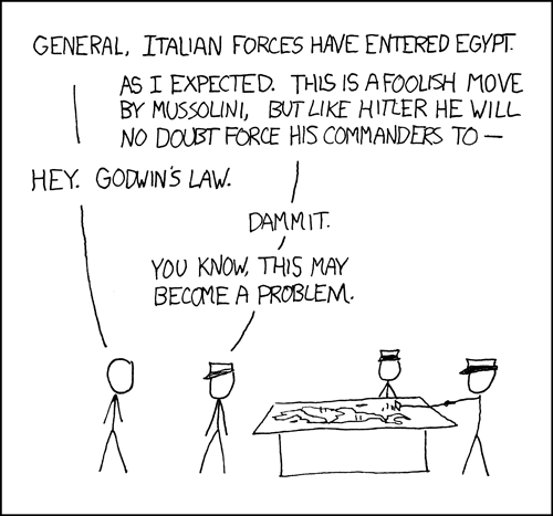 Bytes: Godwin's Law
