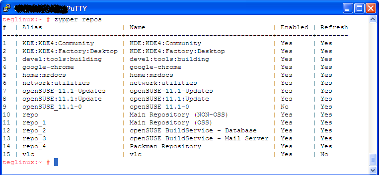 Workign with Package Repositories in OpenSuSe - zypper | Linux Blog