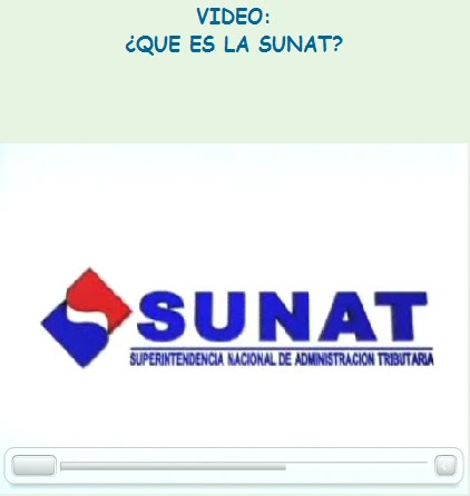 DUC IN ALTUM: VISITEMOS LA PÁGINA DE LA SUNAT