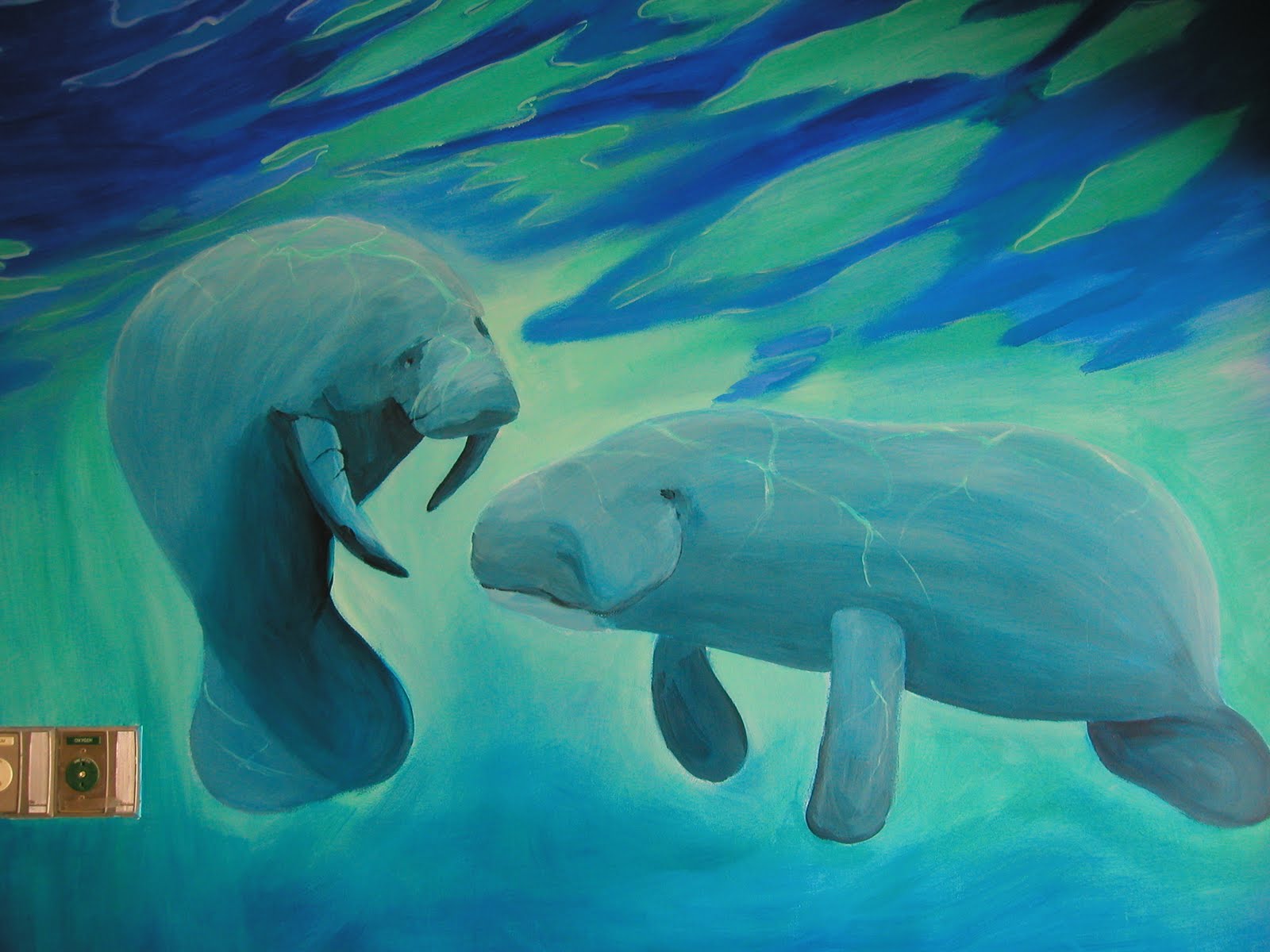 Murals of Palm Beach and Jupiter: Manatees