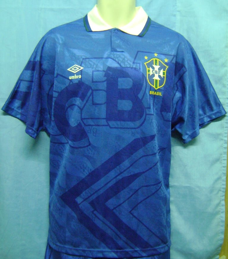 Podshop: vintage BRAZIL jersey by UMBRO.