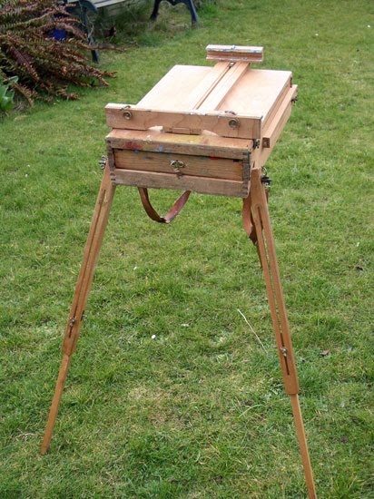My French Easel: How to set-up your French easel (on your own)