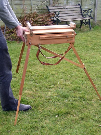 My French Easel: How to set-up your French easel (on your own)