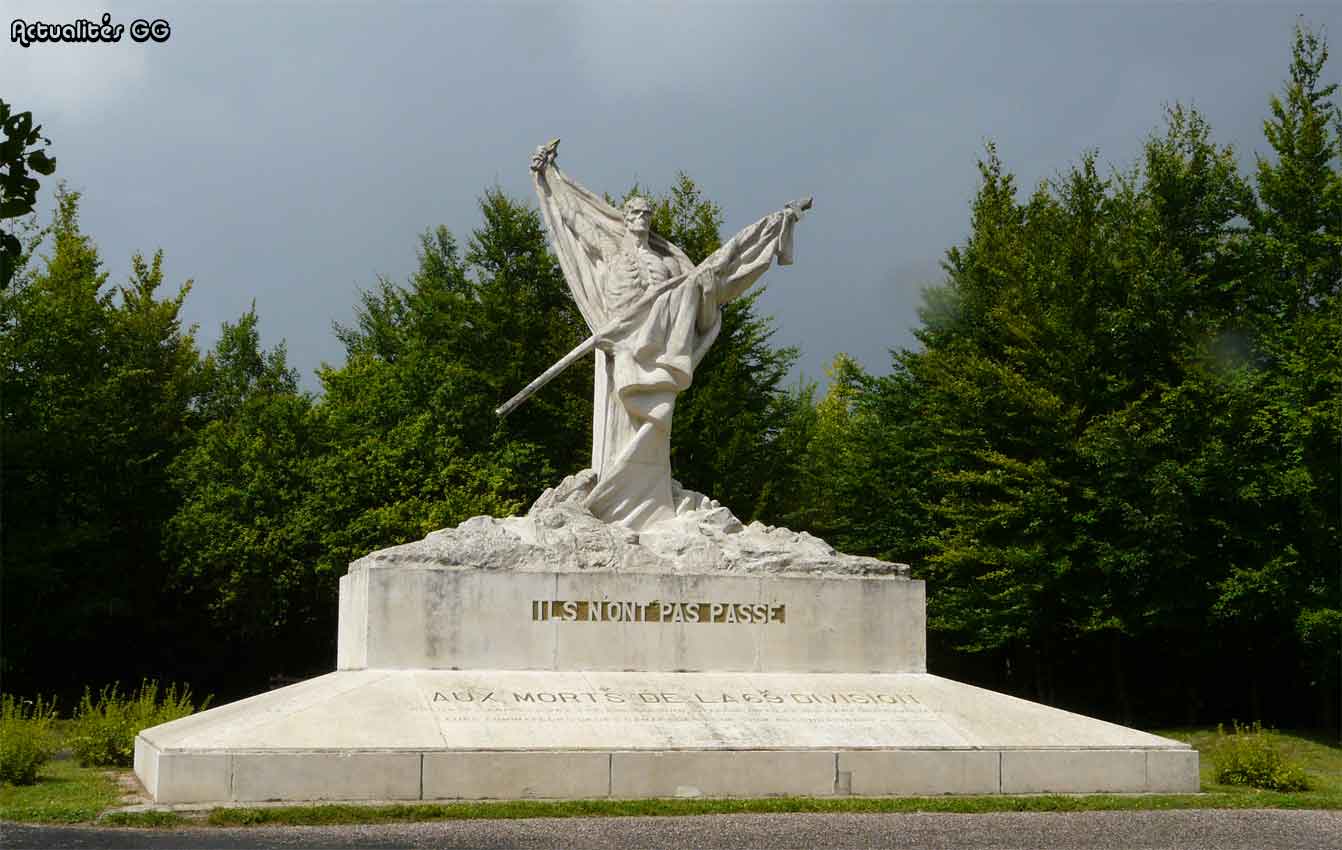 Actualités de la Grande Guerre: Monument du Mort-Homme