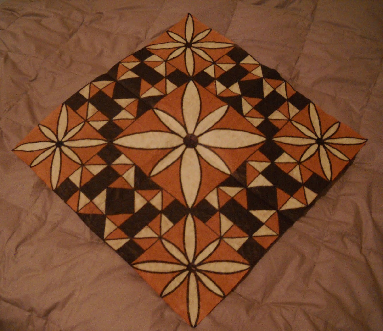 Come What May And Love It...in NEW ZEALAND :): Tapa Mats and Hokey Pokey