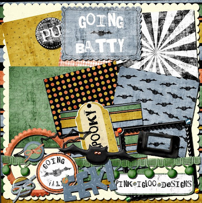 Miss Crafty Pants: Free Mini Digi Kit: Going Batty