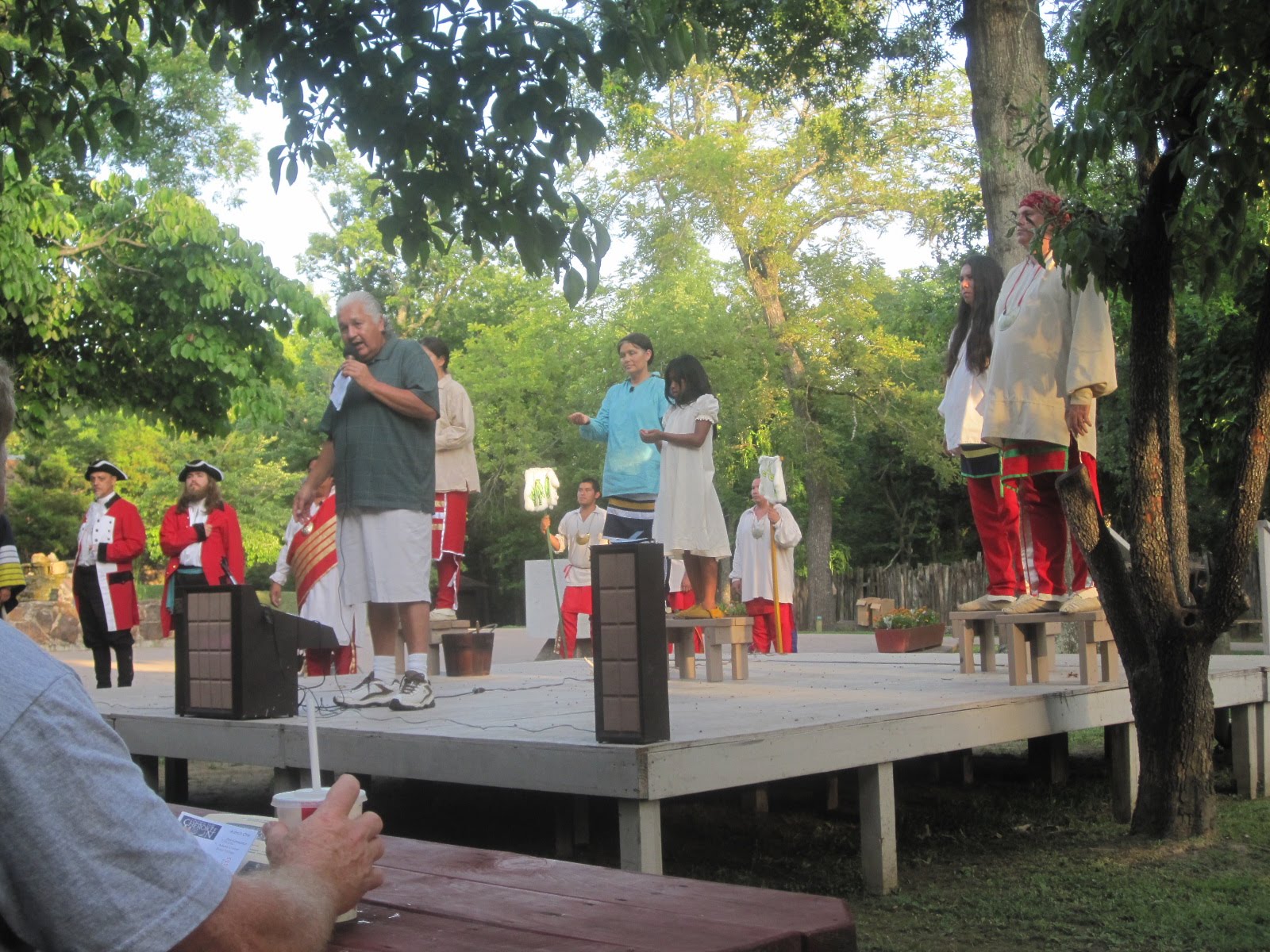 Cherokee Heritage Camp 2010: First Bus Tour - Cherokee Historical Tour
