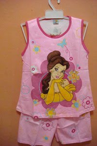 DKS-06 ( Daster anak Princess tanpa lengan ) - RUMAH PIYAMA