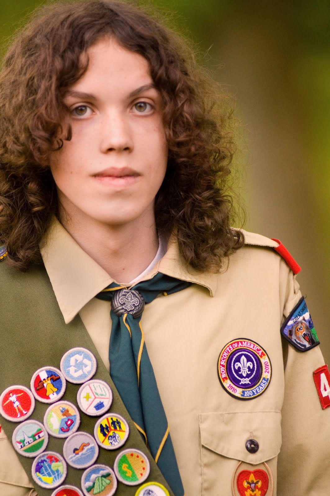 SmallWorld: Wordless Wednesday: Little Scout, Big Scout