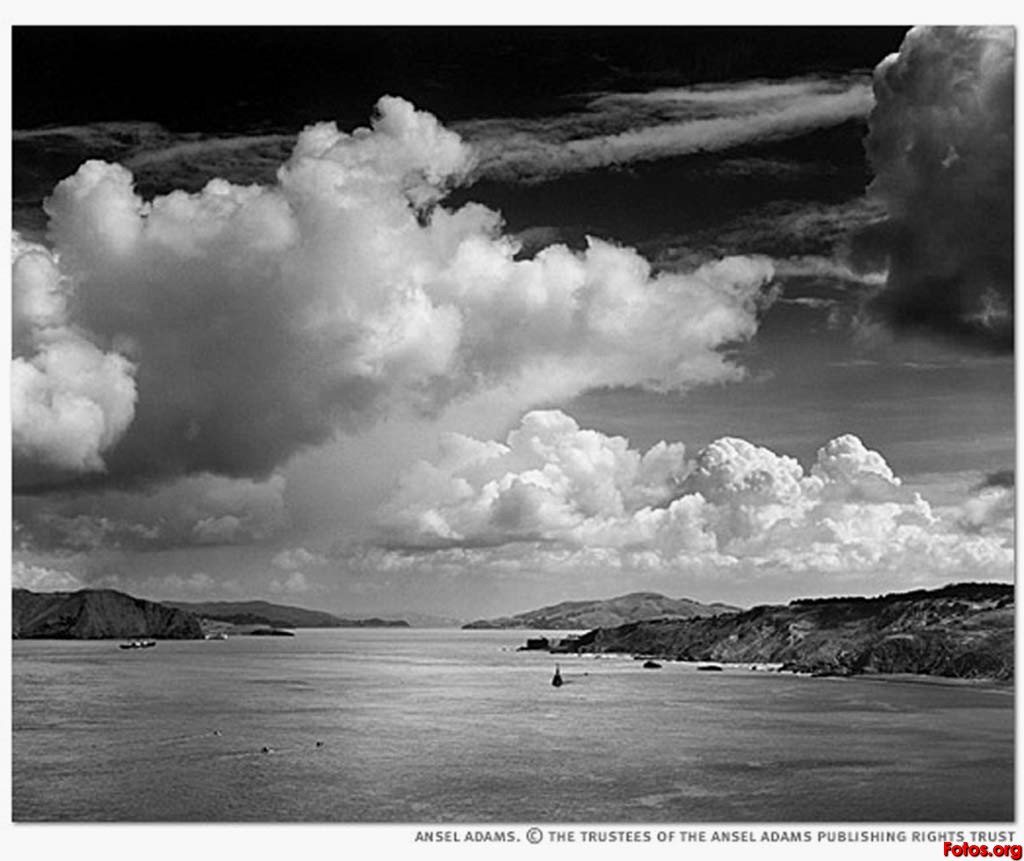 The Golden Gate (Ansel Adams) (before the bridge) : r/pics