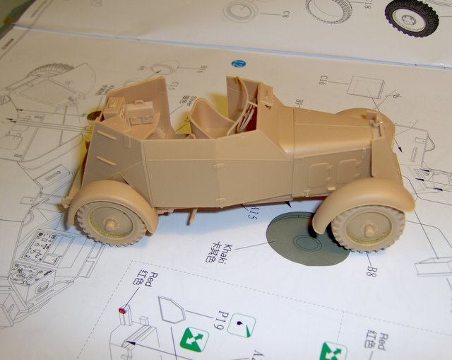 Gulumik Military Models: Kfz 14 Adler Radio Car 1/35 Bronco