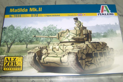 Gulumik Military Models: Matilda Mk II 1/72 Italerii -inbox review