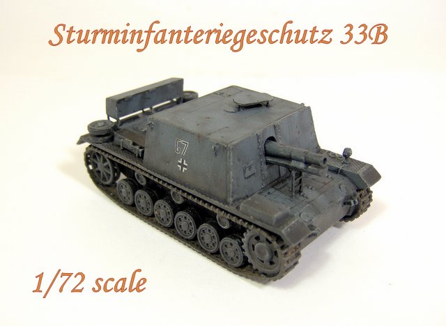 Gulumik Military Models: Sturminfanteriegeschutz 33B 1/72 Attack - Gallery