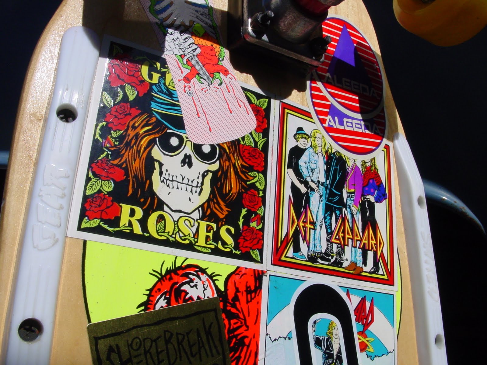 VINTAGE HIDE-OUT: 1986 Valterra "Skate Zombie" Skateboard