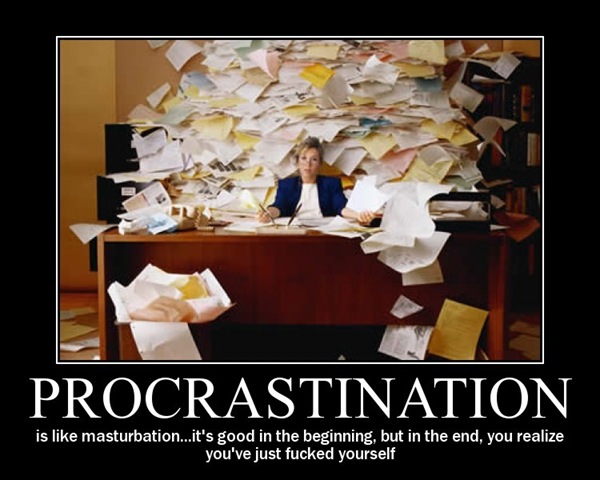 Procrastination... : r/funny