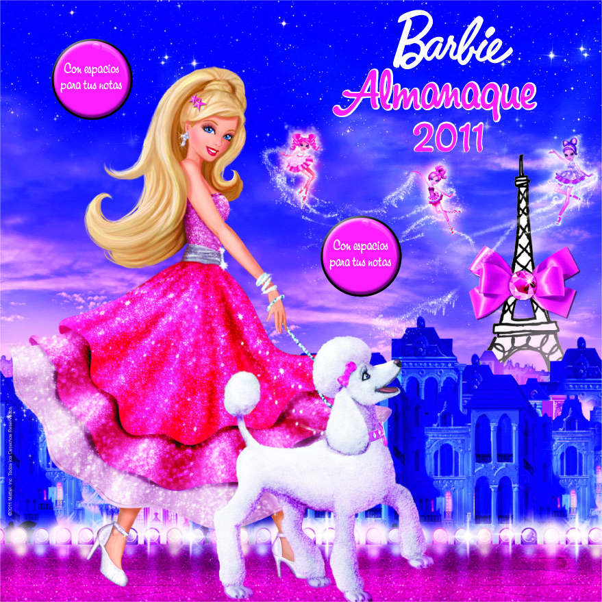 Portafolio-Diseño: Almanaque Barbie-2011