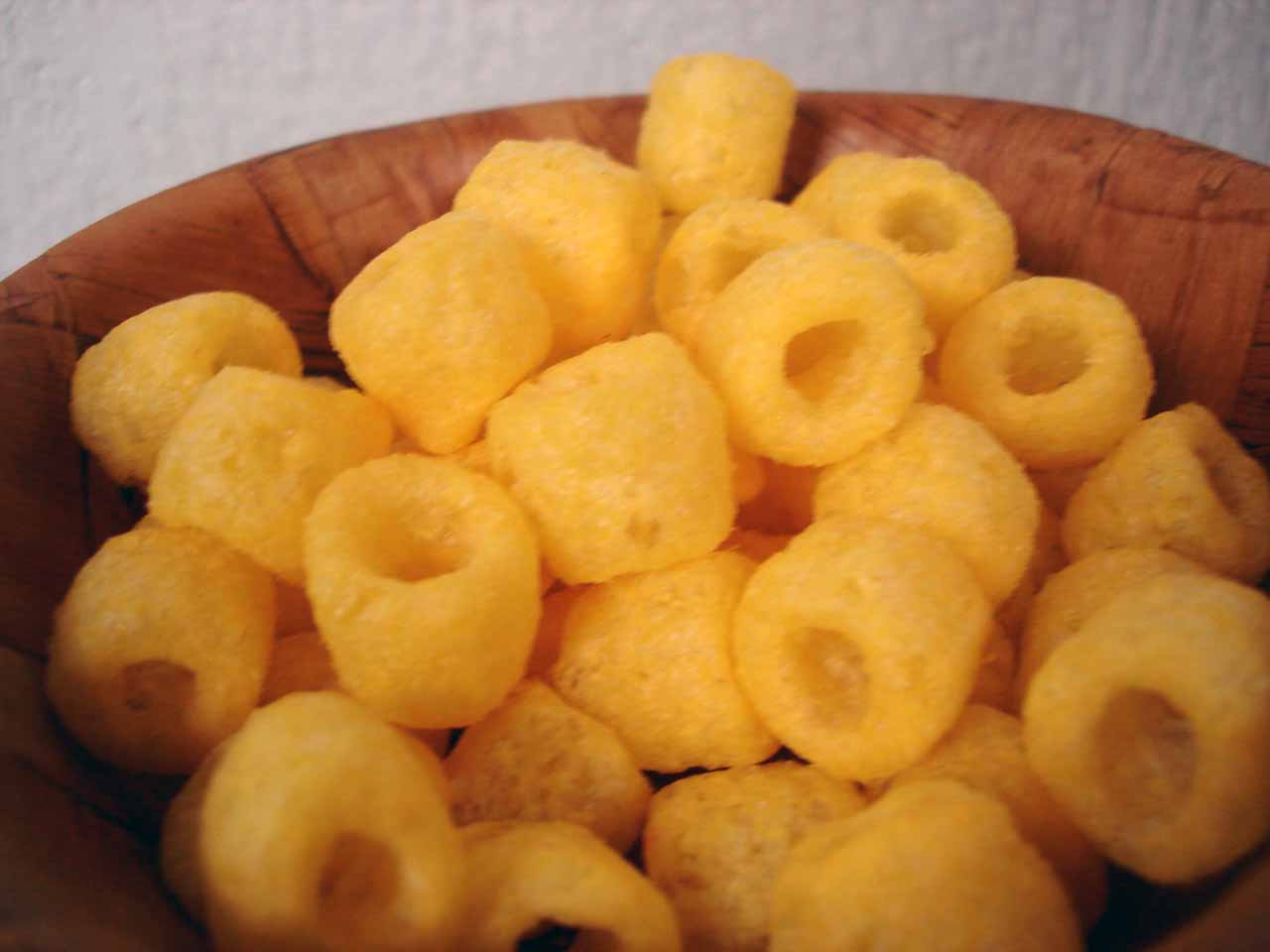 Eu cá ela lá: cheetos tubo