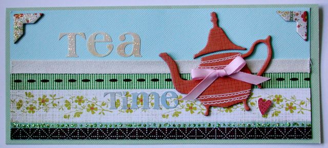 the shin spot: Time for tea card