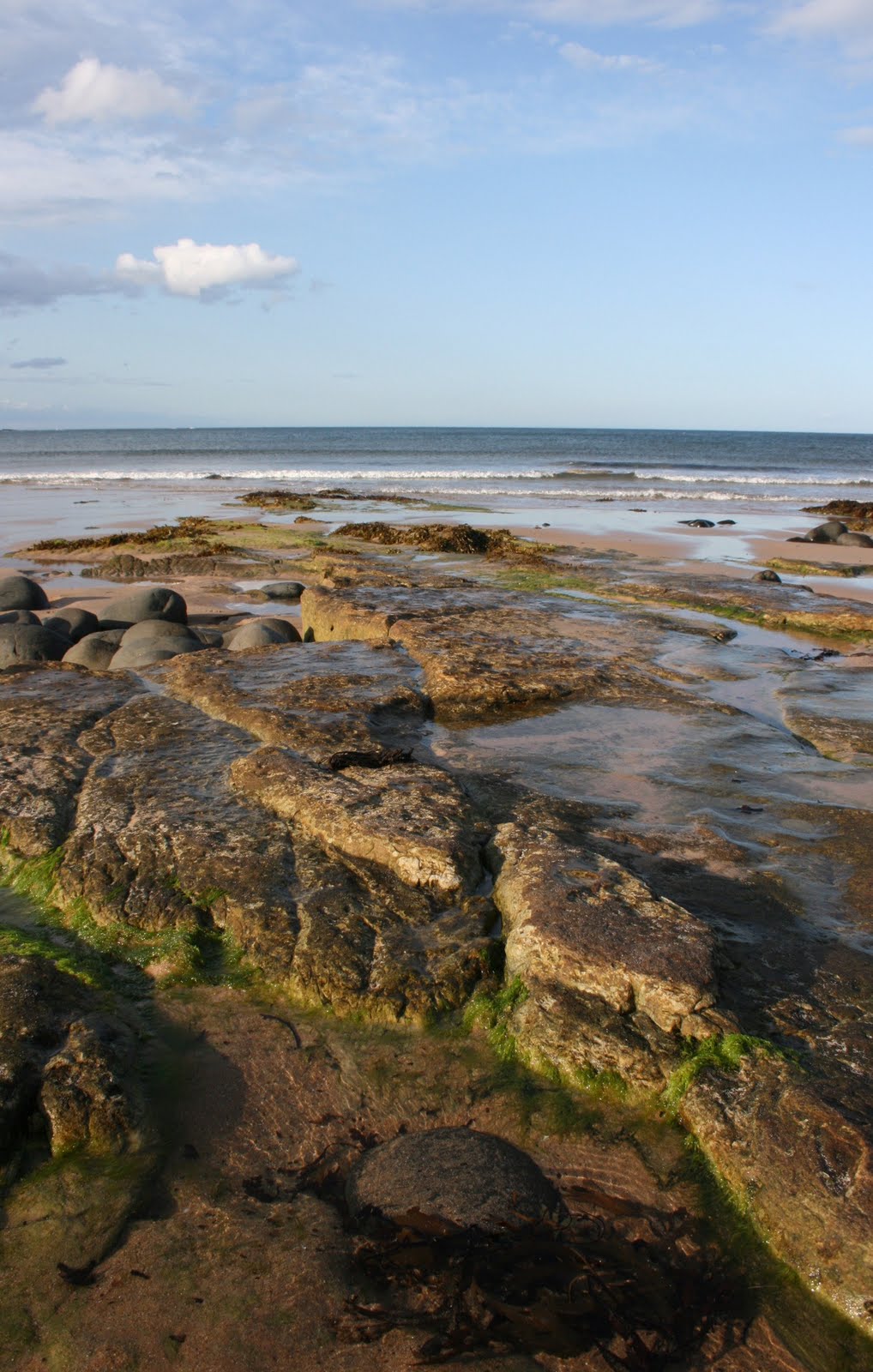 Castellated: Embleton Bay, Northumberland