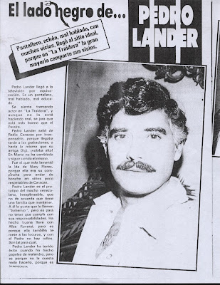 Los Lander...: Pedro Lander