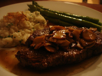 Mary Ellen's Cooking Creations: Filet with a Mushroom-Marsala Sauce