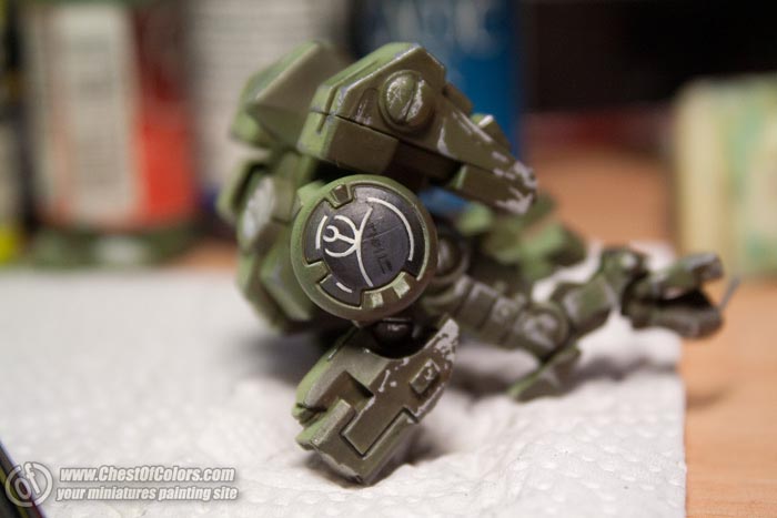 Painting Mum - Ańa's Blog: Freehand on Tau shield generator