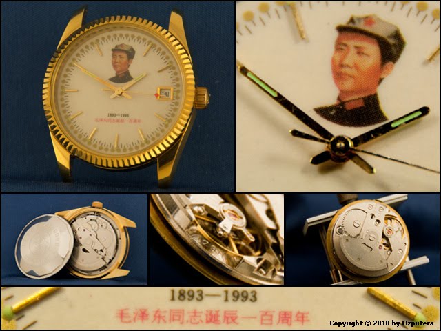 Ozputera: Liaoning 辽宁 Kongque 孔雀 Chairman Mao Commemorative Watch 毛主席记念表