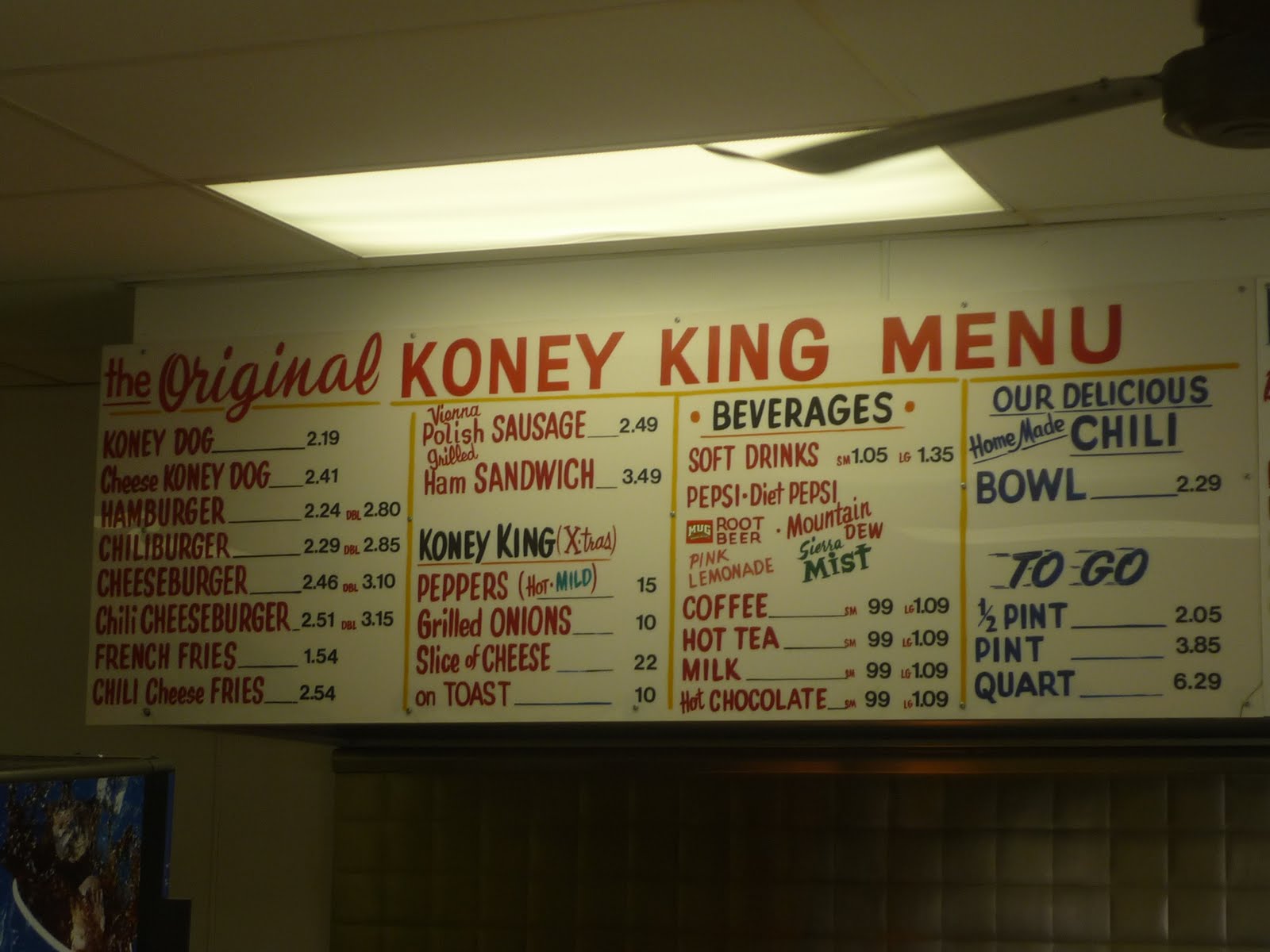 Smokin' Chokin' and Chowing with the King: Koney King