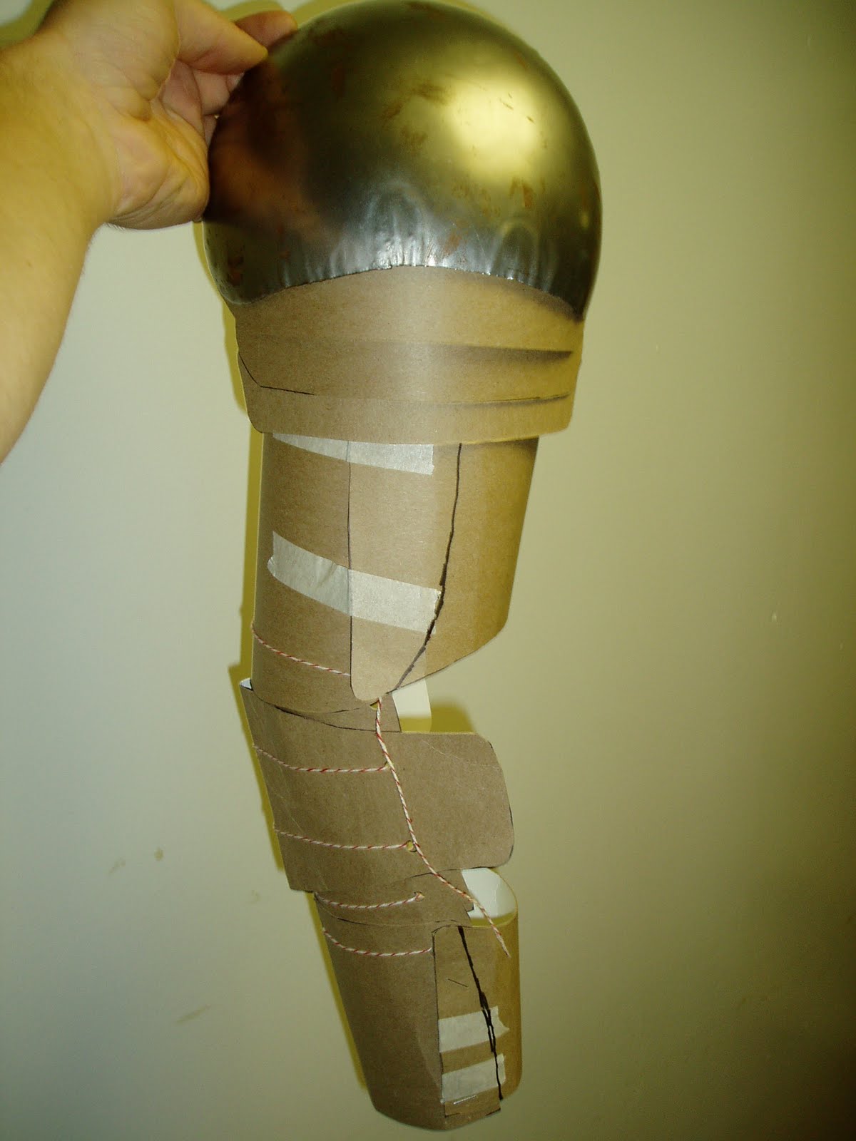 Doomed True Believer: Full Cardboard arms- complete with attached ...