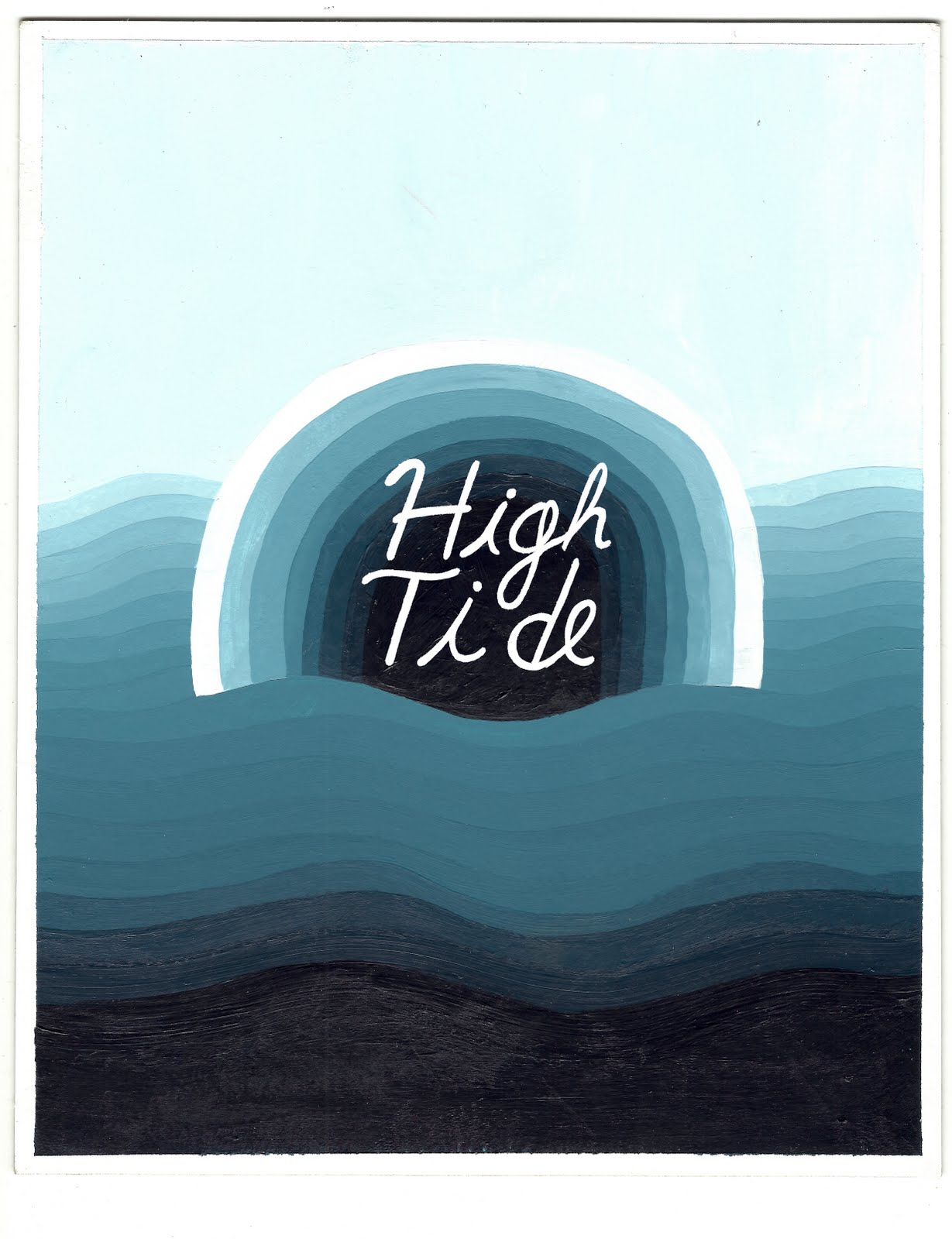 Adrian Forrow Illustration: HIGH TIDE