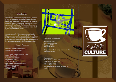 Cafe Brochure Design Sample | 101greatbrochures of brochure design ...
