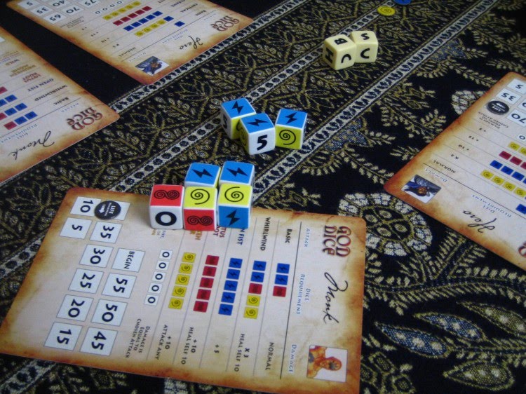 Hiew's Boardgame Blog: God Dice