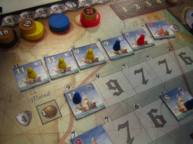 Hiew's Boardgame Blog: Vasco da Gama