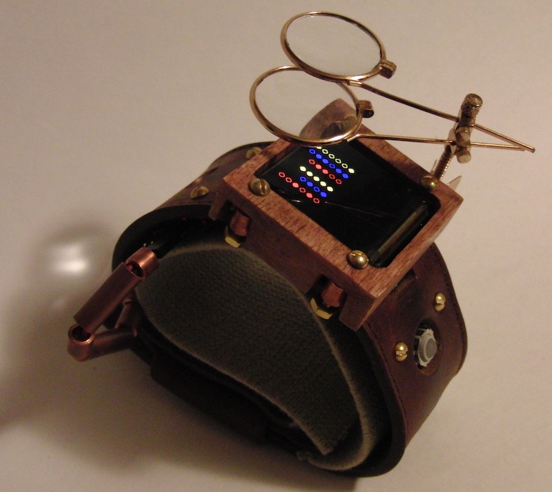 Steampunk Arduino Watch Plays Breakout | News Watch Today