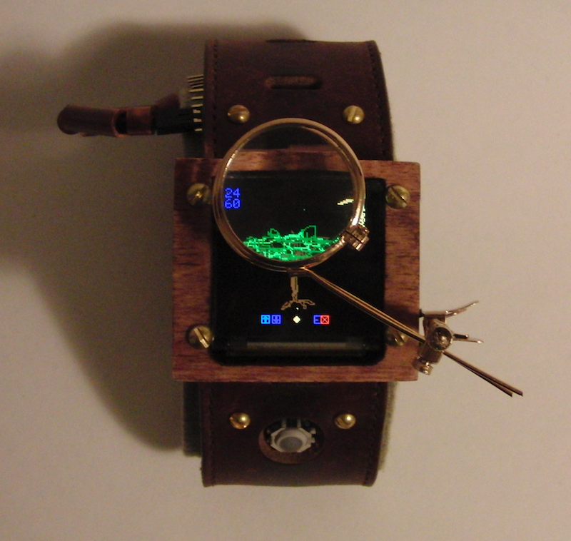 Steampunk Arduino Watch Plays Breakout | News Watch Today