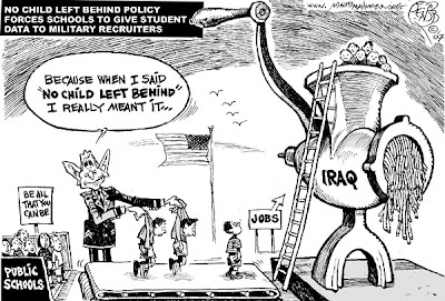 Nancy's News And Views: "No Child Left Behind" Cartoons.....But Nothing ...