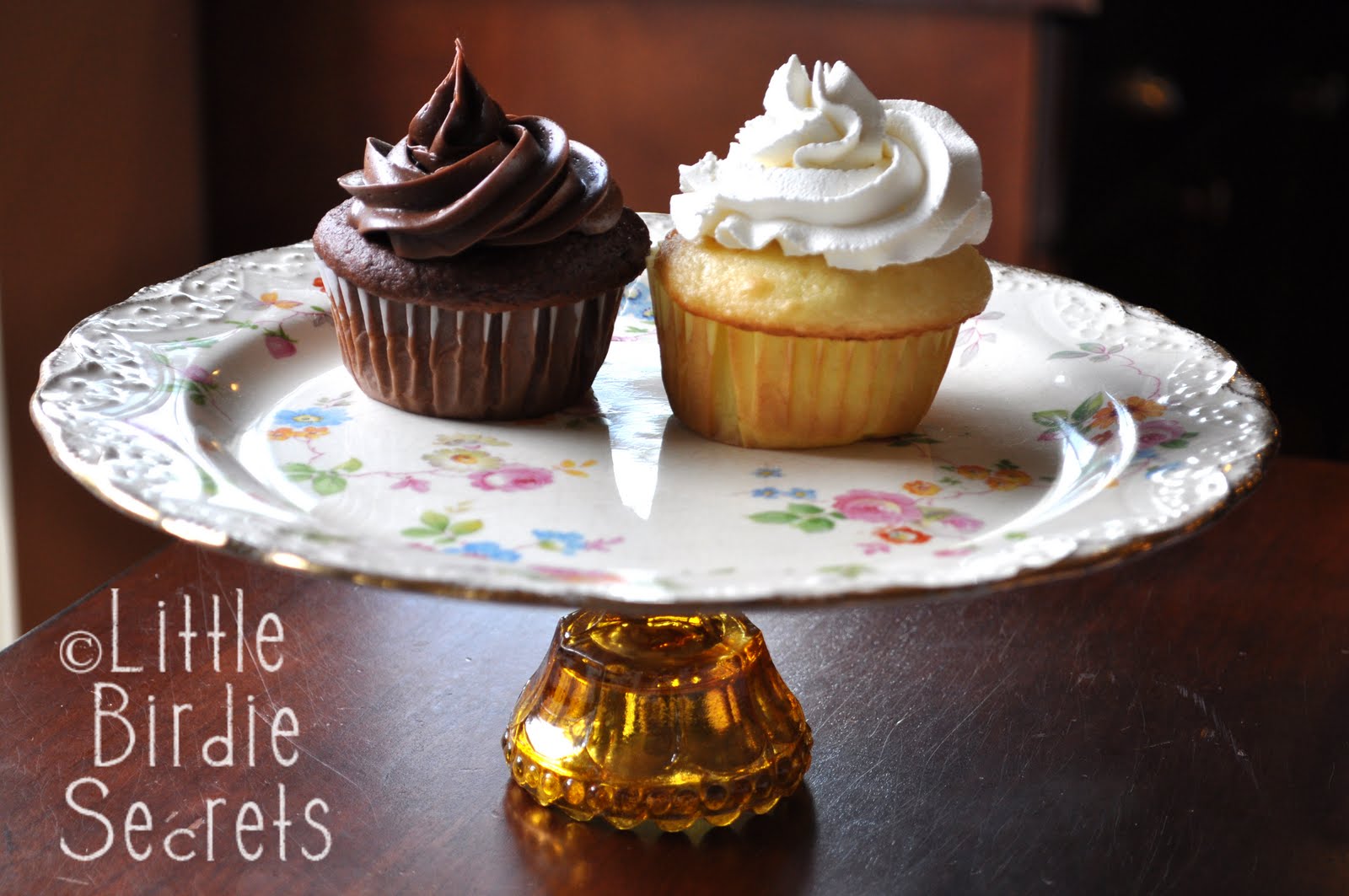 upcycled cake platter tutorial | Little Birdie Secrets