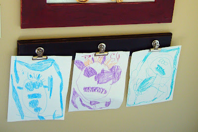 kids art board -- look what i made! | Little Birdie Secrets