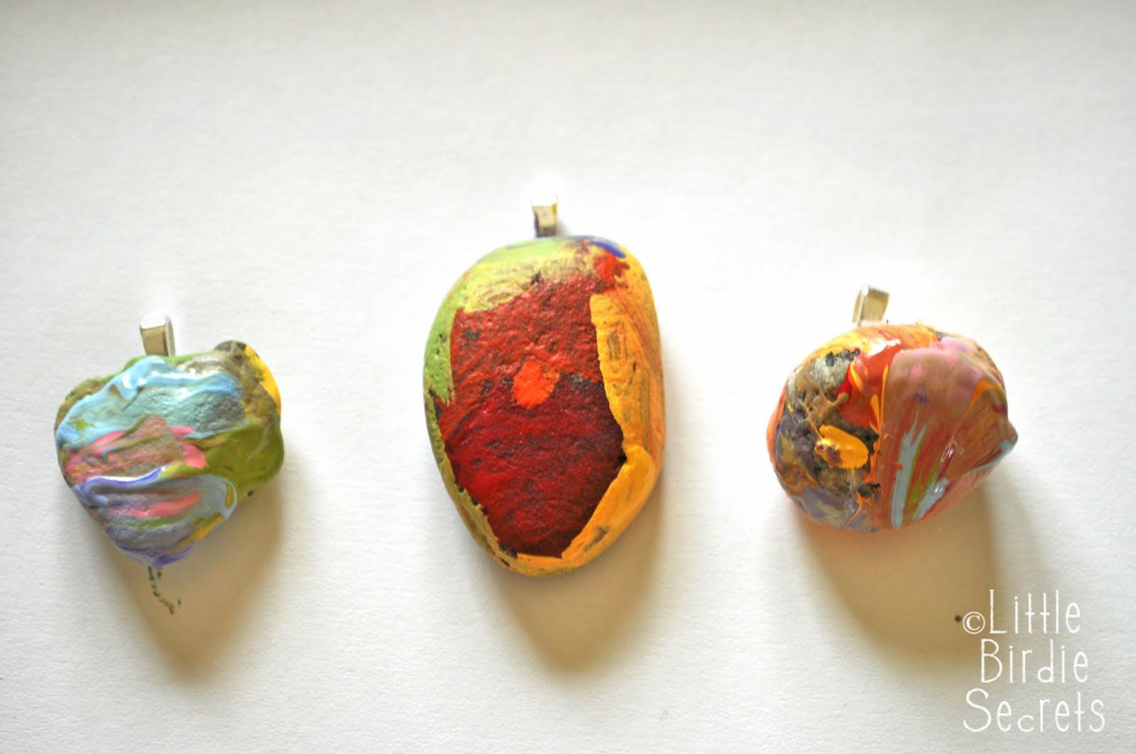 rock art necklace party | Little Birdie Secrets